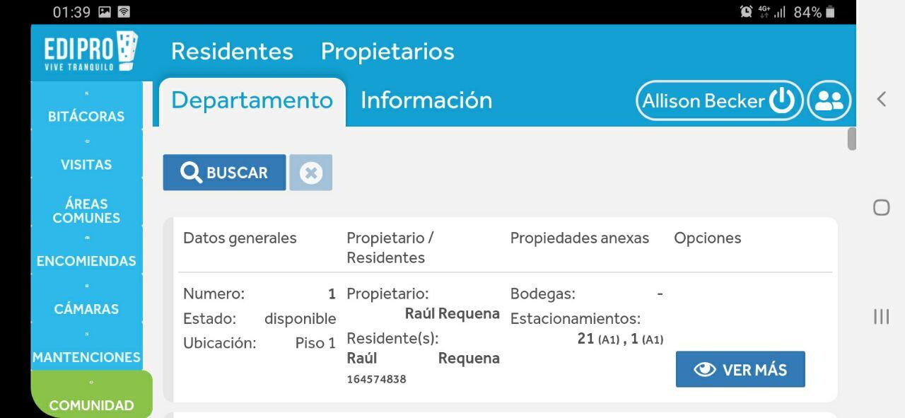Aplicación Conserjes - ¿Dónde descargo la aplicación y qué puedo hacer en ella?